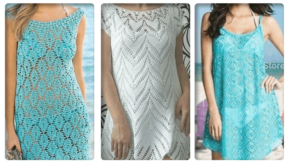 Padrões de Crochê Premium: Saídas de Praia de Crochê - Você Toda ...