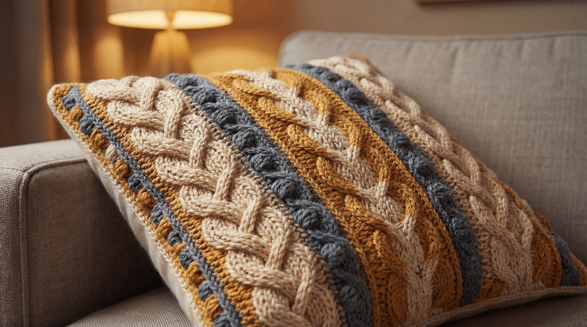 Como decorar com almofadas de crochê: o guia para renovar a casa com ...