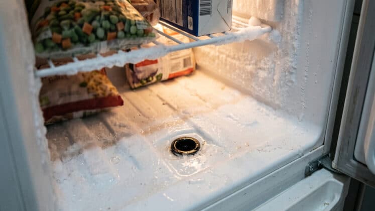 O que é esse furo no congelador da geladeira e para que serve?